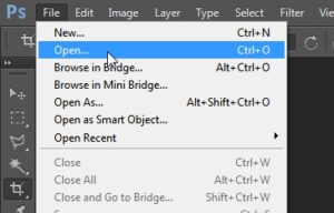 How to Change Ruler to Inches in Photoshop? Making a Layer Bigger