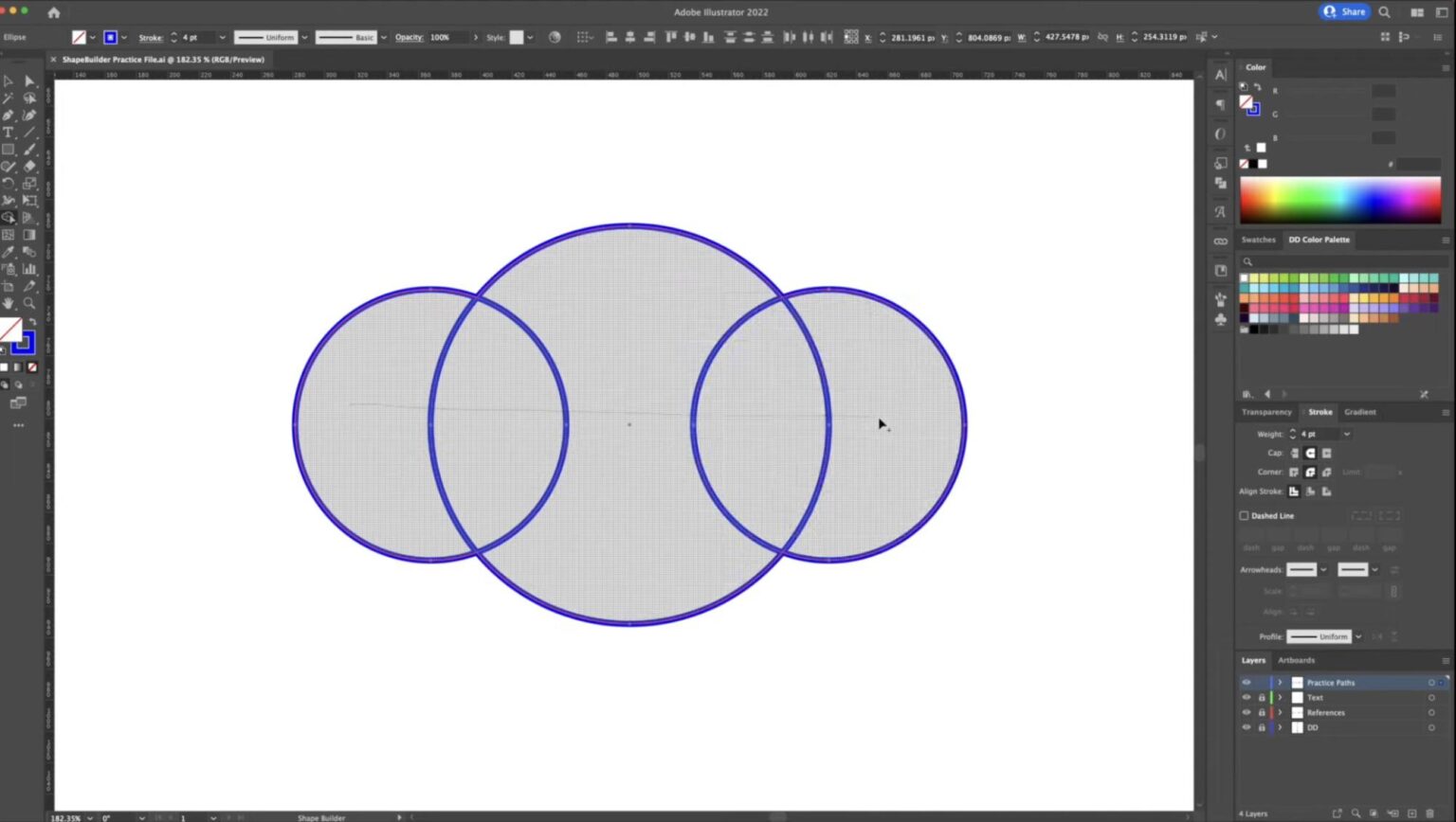 How to Cut a Shape Out of Another Shape in Illustrator: Techniques