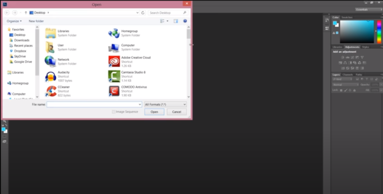 How to Import a Photo into Photoshop: A Guide