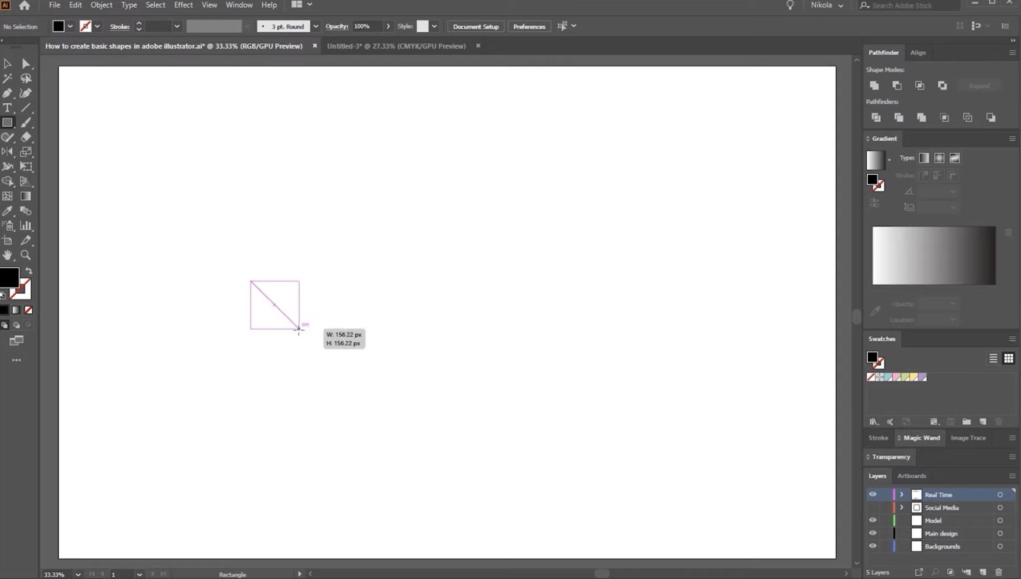 How to Cut a Shape Out of Another Shape in Illustrator: Techniques