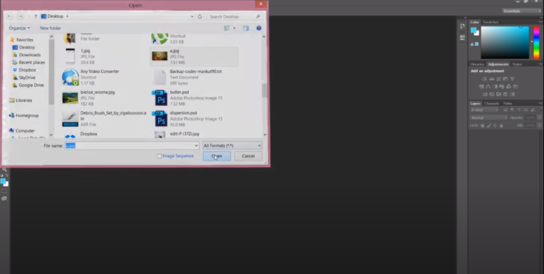 How to Import a Photo into Photoshop: A Guide