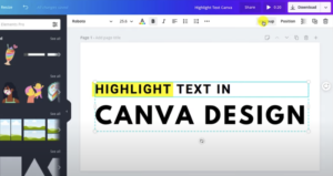 How to Highlight Text in Canva? Step-by-Step Guide